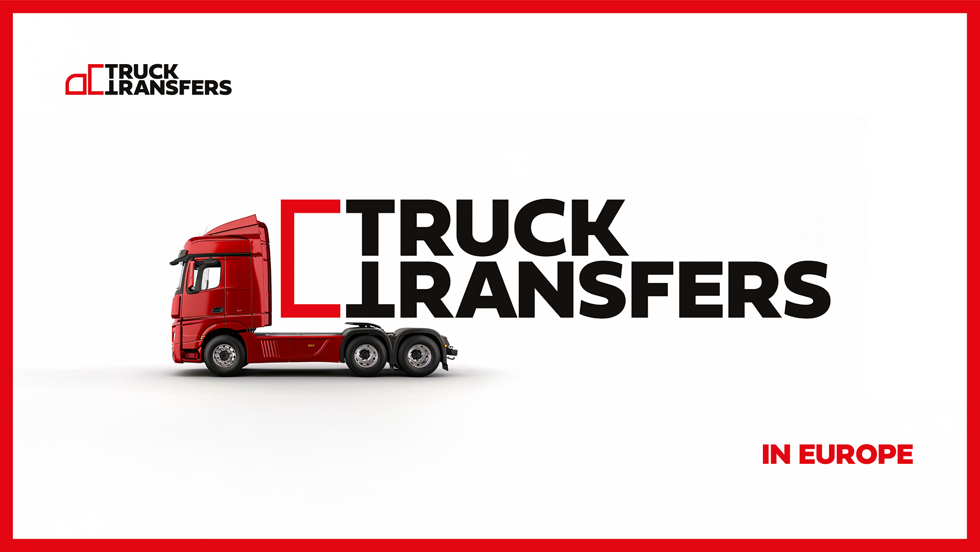 Projekt logo i identyfikacji wizualnej dla firmy transportowej Truck ...